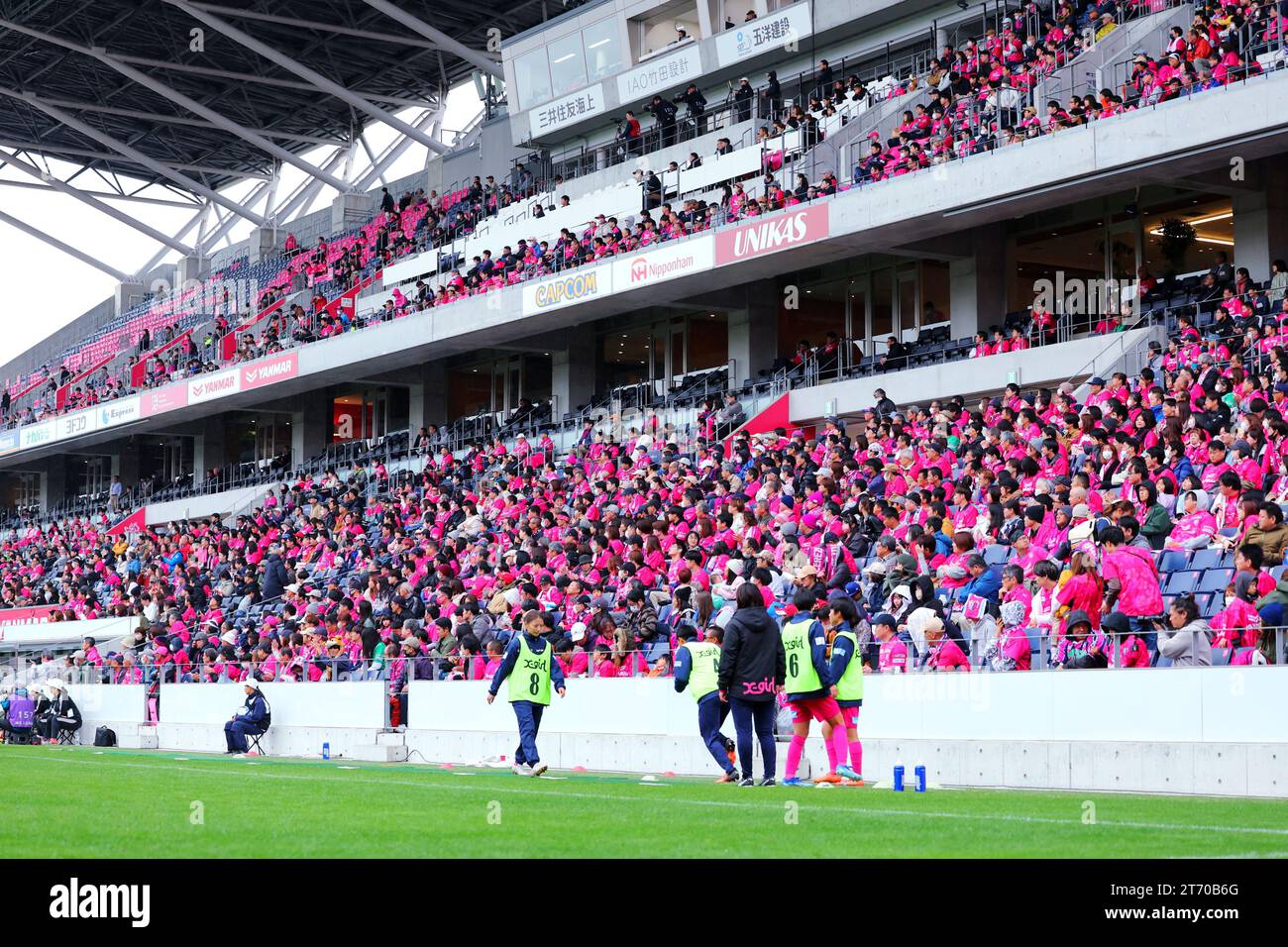 General view, NOVEMBER 12, 2023 - Football / Soccer : 2023-24 WE League match between Cerezo ...