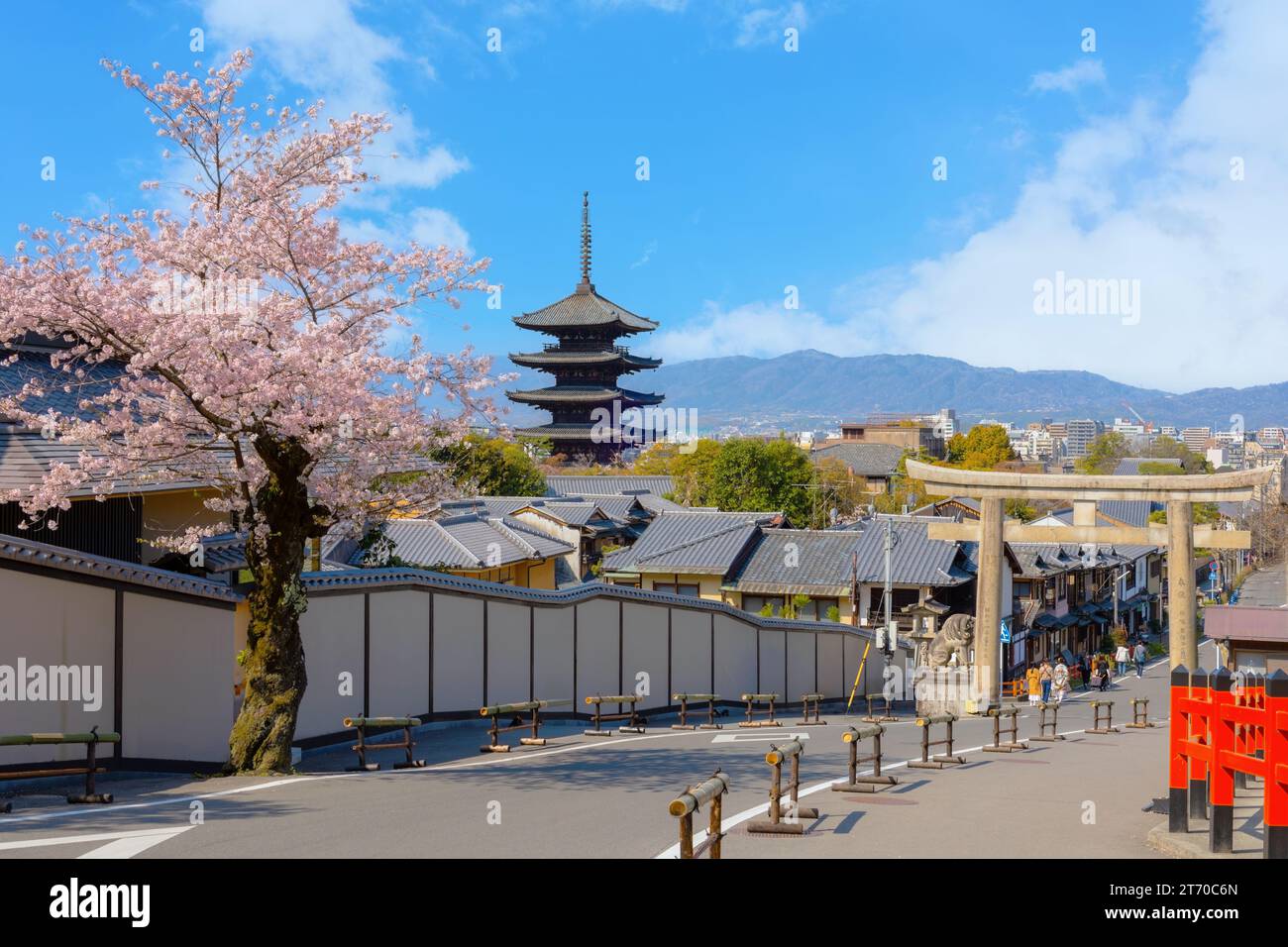 Kyoto, Japan - March 30 2023: The Yasaka Pagoda known as Tower of ...