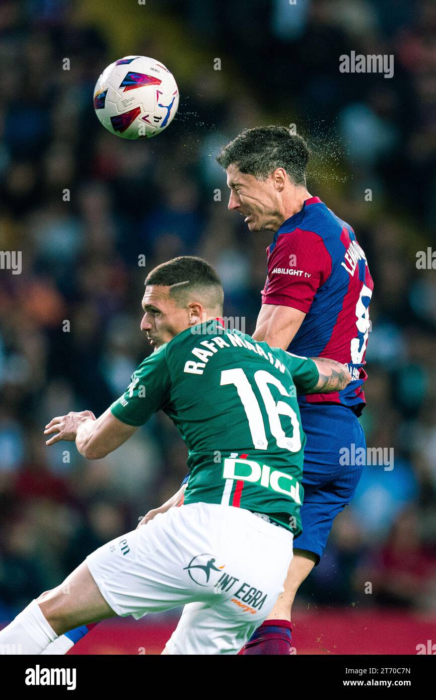 Lewandowski fc barcelona 2023 hi-res stock photography and images - Alamy