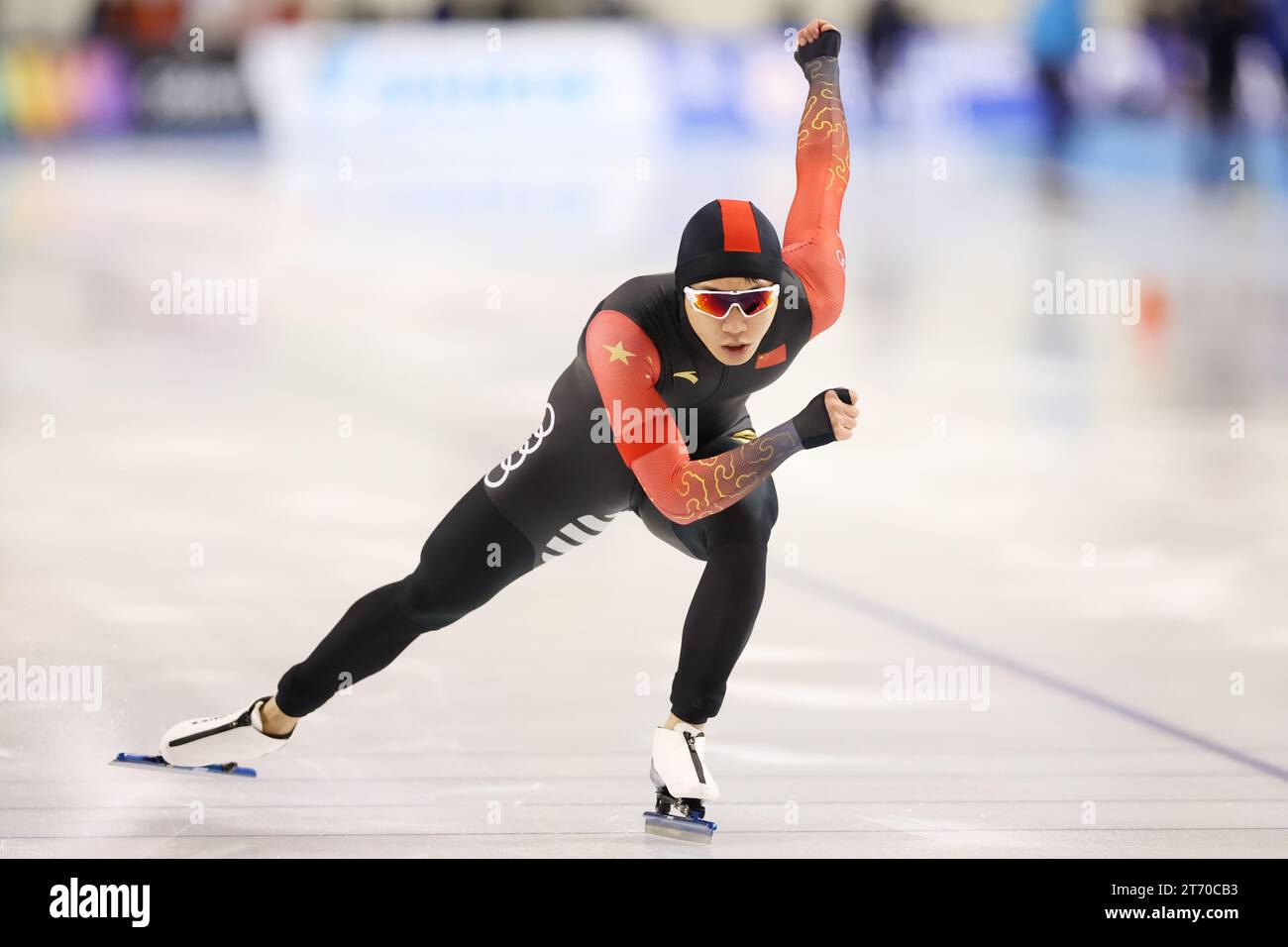 Du Haonan (CHN), NOVEMBER 10, 2023 - Speed Skating : ISU Speed Skating ...