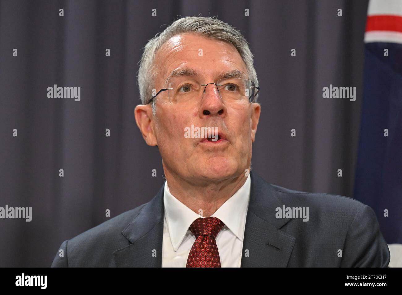 Attorney-General Mark Dreyfus at a press conference at Parliament House ... Attorney-General Mark Dreyfus at a press conference at Parliament House ...