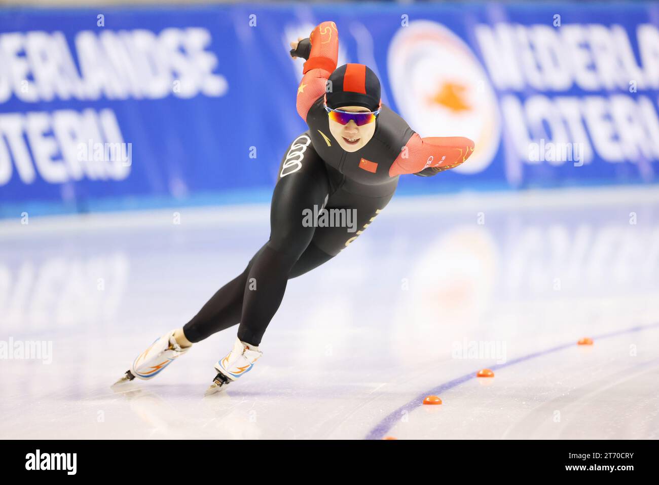 Tian Ruining (CHN), NOVEMBER 10, 2023 - Speed Skating : ISU Speed ...