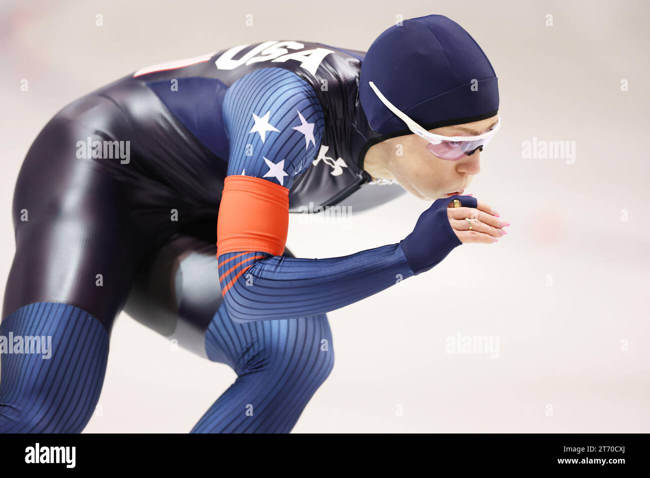 Warren Sarah (USA), NOVEMBER 10, 2023 - Speed Skating : ISU Speed ...