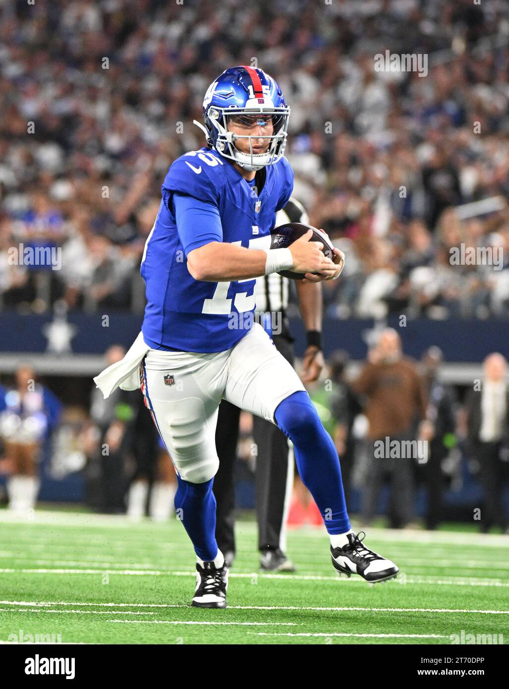 Arlington, United States. 12th Nov, 2023. New York Giants quarterback ...