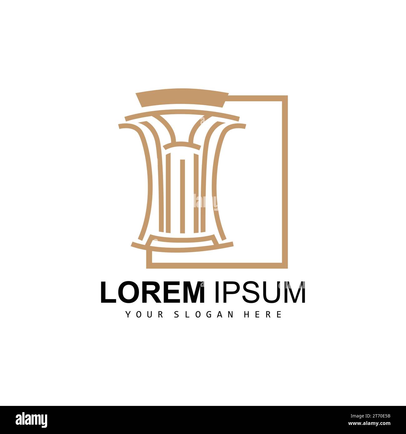 Pillar Logo, Law Design, Building Construction Pillar Vector, Product ...