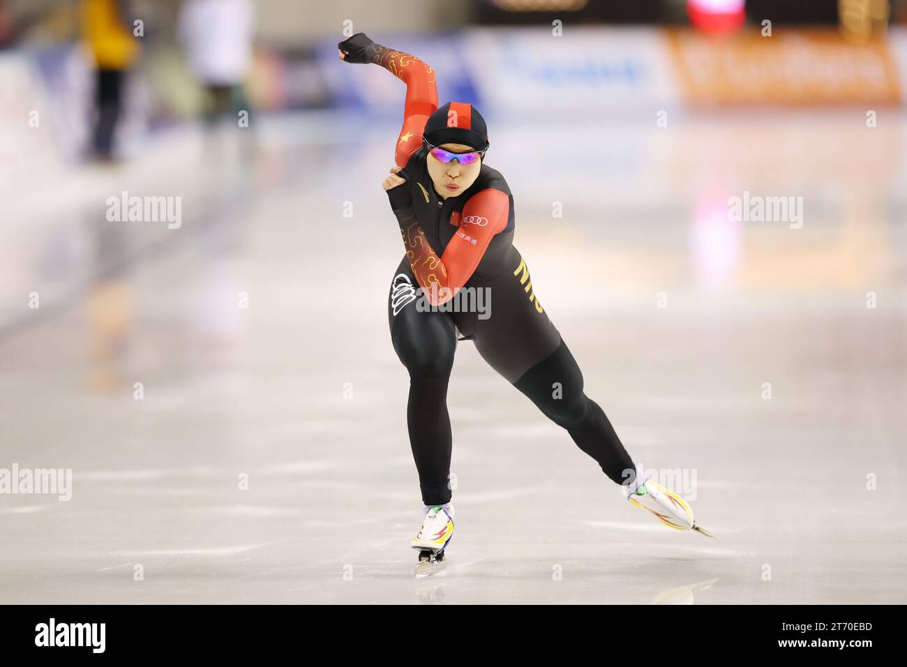 Li Qishi (CHN), NOVEMBER 10, 2023 - Speed Skating : ISU Speed Skating ...