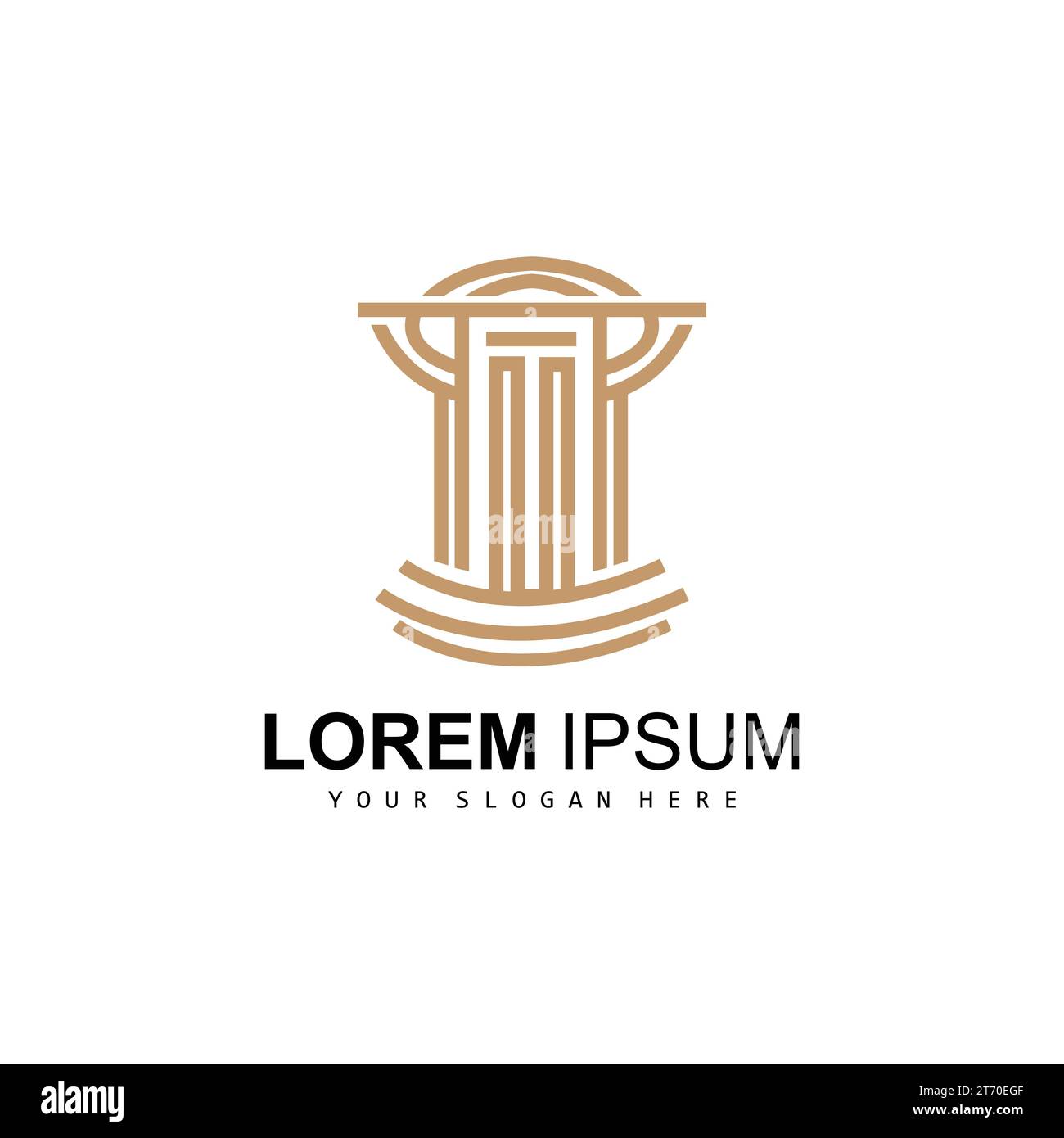 Pillar Logo, Law Design, Building Construction Pillar Vector, Product ...