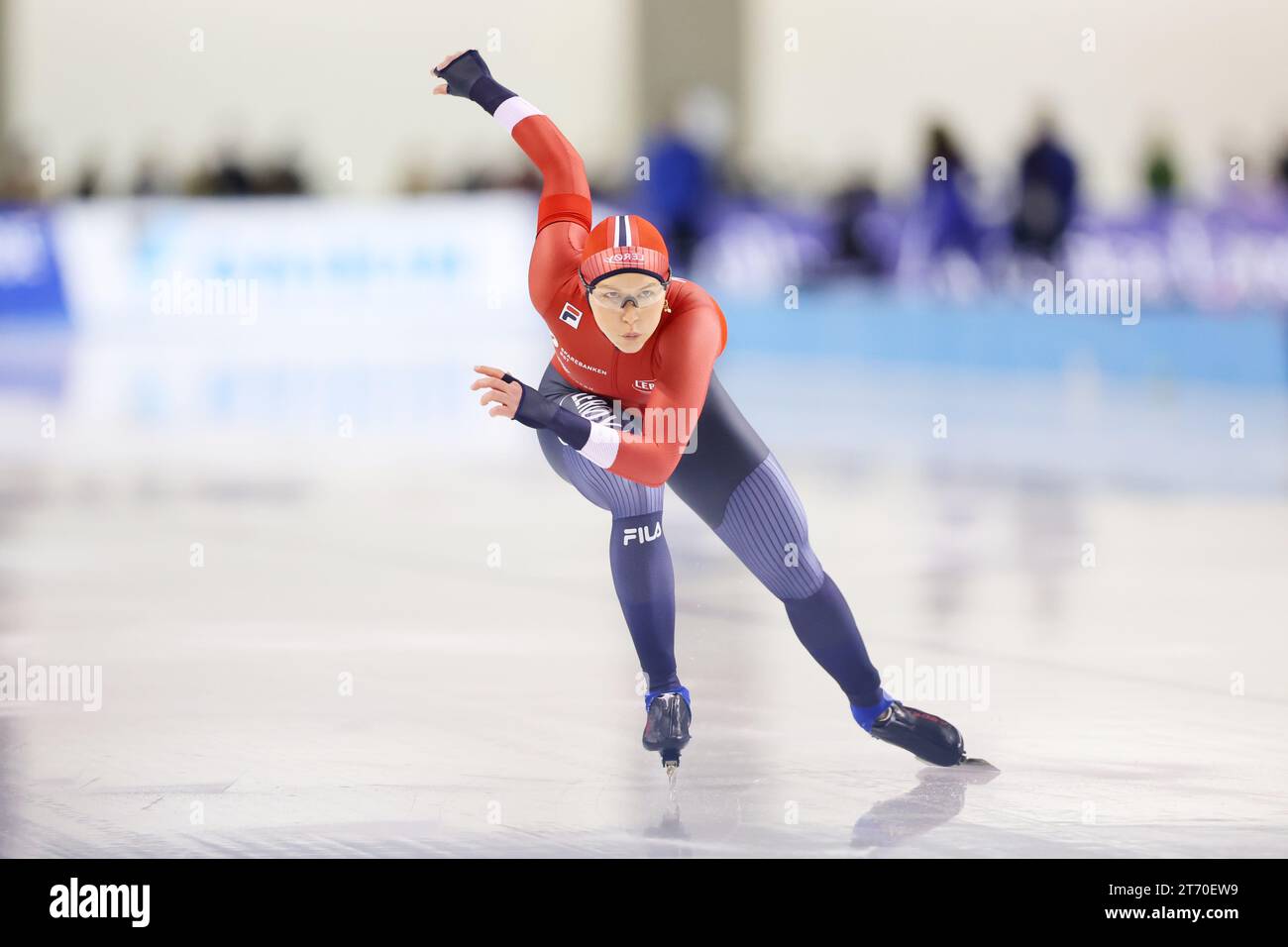 Samsonsen Julie Nistad (NOR), NOVEMBER 11, 2023 - Speed Skating : ISU ...