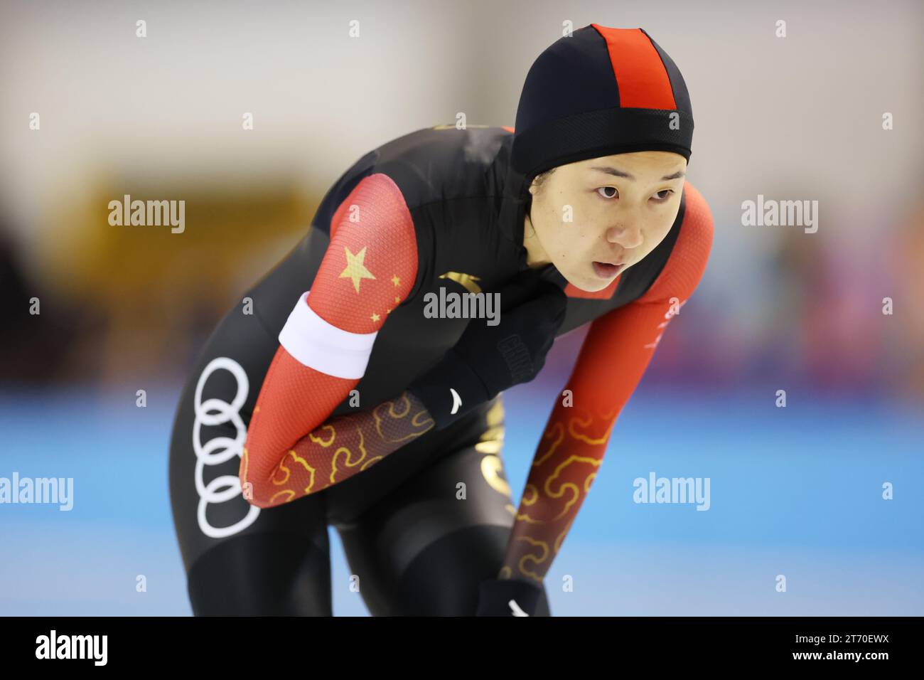 Pei Chong (CHN), NOVEMBER 11, 2023 - Speed Skating : ISU Speed Skating World Cup 2023/24 Obihiro ...