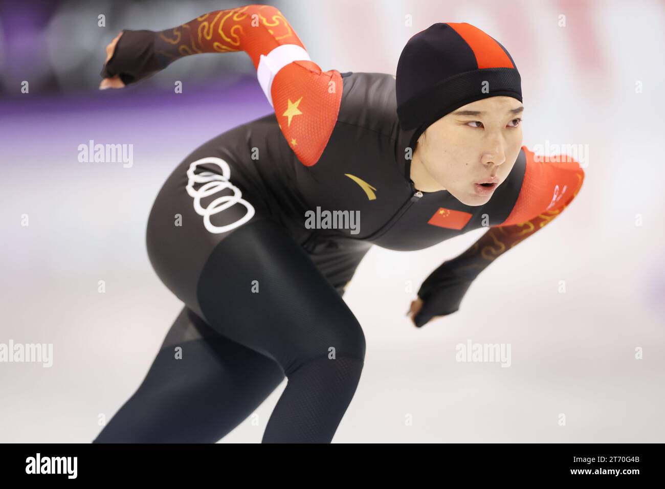Han Mei (CHN), NOVEMBER 11, 2023 - Speed Skating : ISU Speed Skating ...