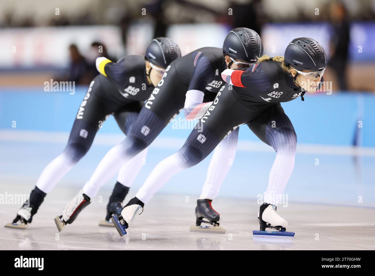 Germany team group (GER), NOVEMBER 11, 2023 - Speed Skating : ISU Speed ...