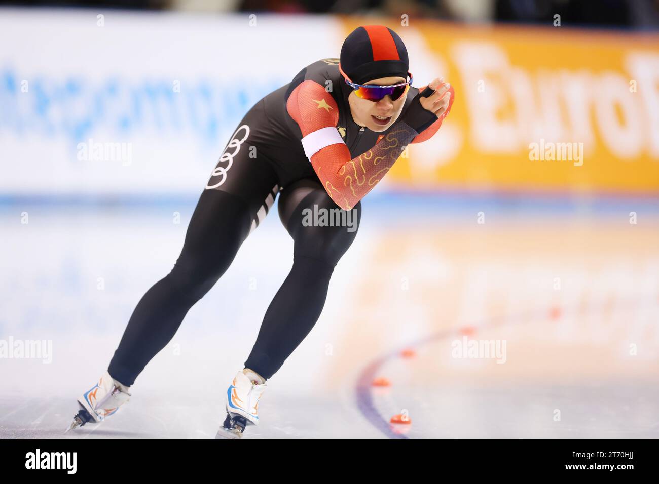 Tian Ruining (CHN), NOVEMBER 11, 2023 - Speed Skating : ISU Speed ...