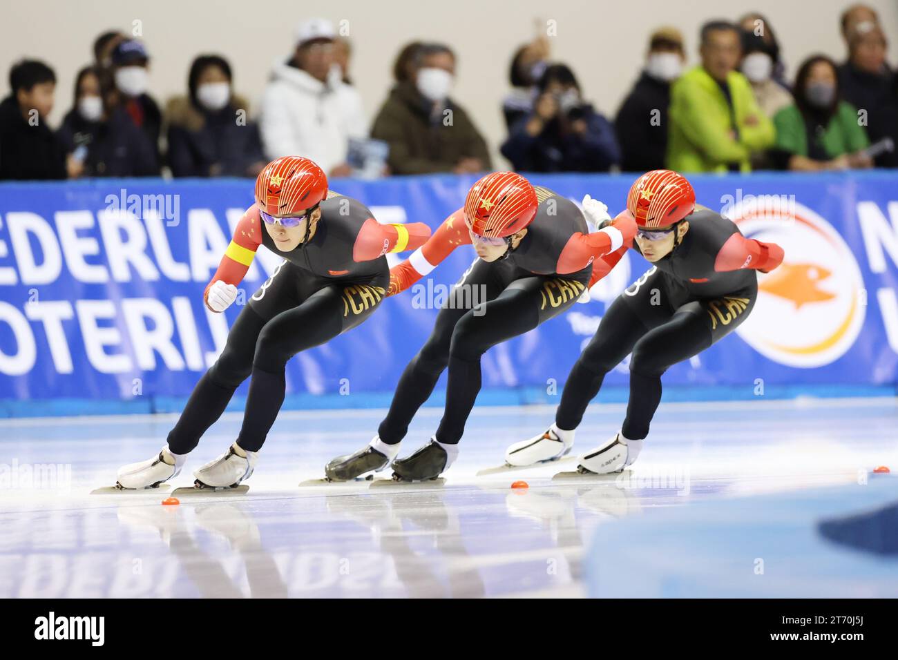 China team group (CHN), NOVEMBER 11, 2023 - Speed Skating : ISU Speed ...