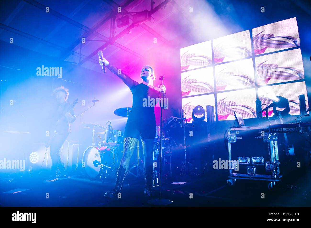 Rome, Italy. 12th Nov, 2023. Emma Marrone performs on stage at Largo ...