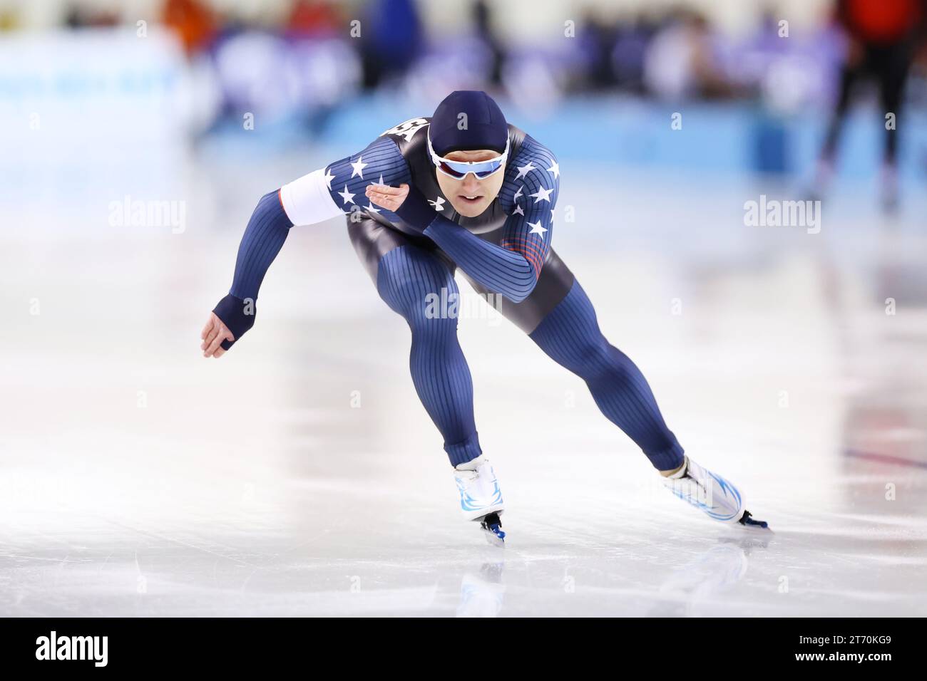 Kleba Austin (USA), NOVEMBER 12, 2023 - Speed Skating : ISU Speed ...