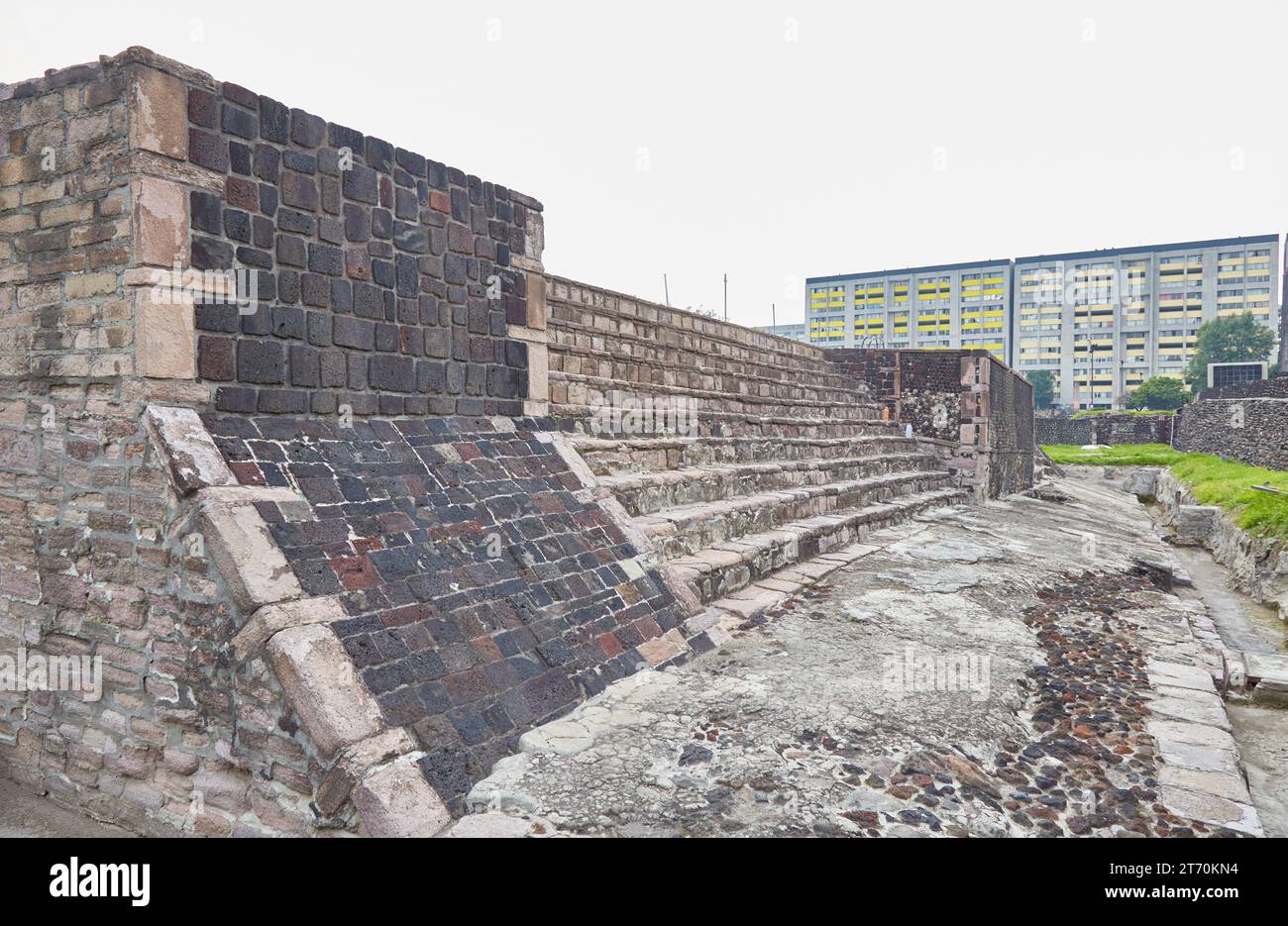 The ancient Aztec ruins of Tlatelolco in Mexico City Stock Photo - Alamy