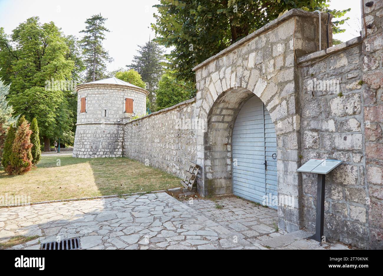 Billiard Palace in Cetinje, the old royal capital of Montenegro Stock ...