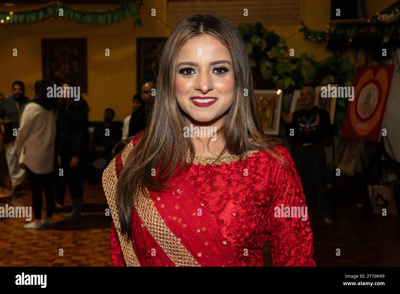 State Assemblywoman Rajkumar attends Diwali celebration at Hare Krishna ...