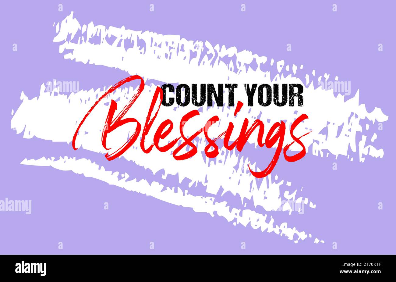 Count your blessings Stock Vector Images - Alamy