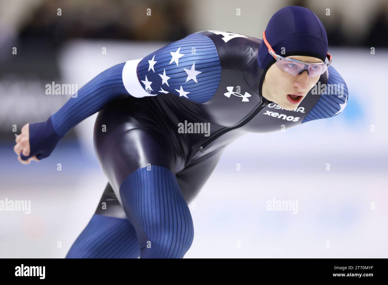 Stolz Jordan (USA), NOVEMBER 12, 2023 - Speed Skating : ISU Speed Skating World Cup 2023/24 ...