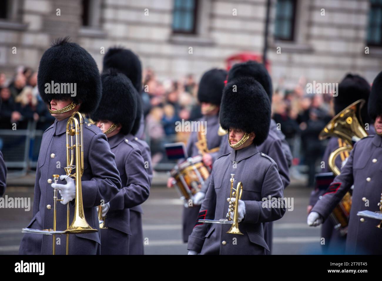 The marching band performs during The 2023 National Service of ...