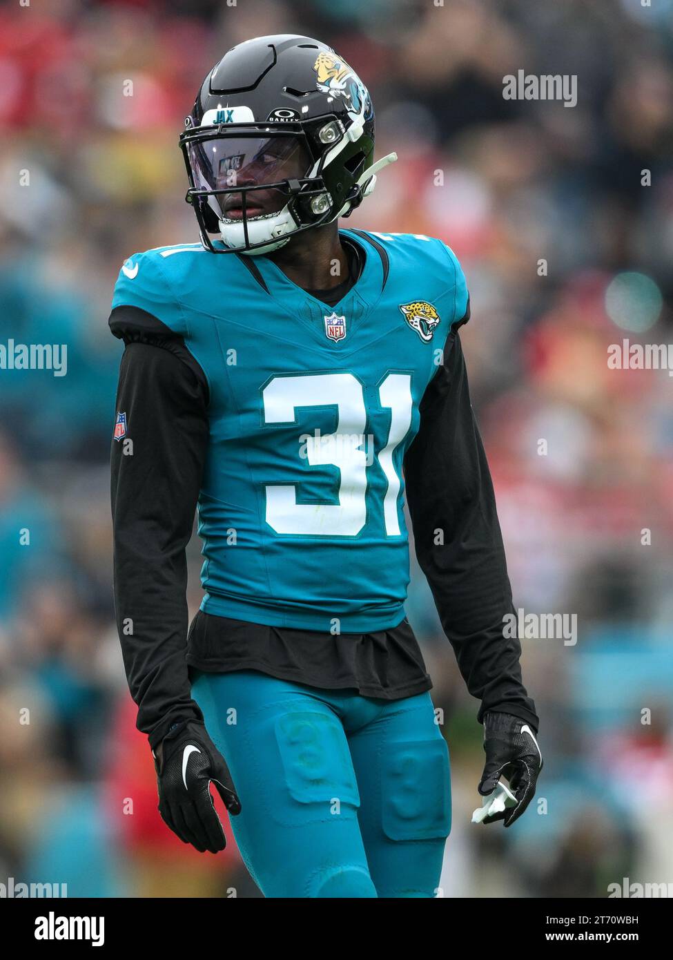November 12, 2023: Jacksonville Jaguars cornerback Darious Williams (31 ...