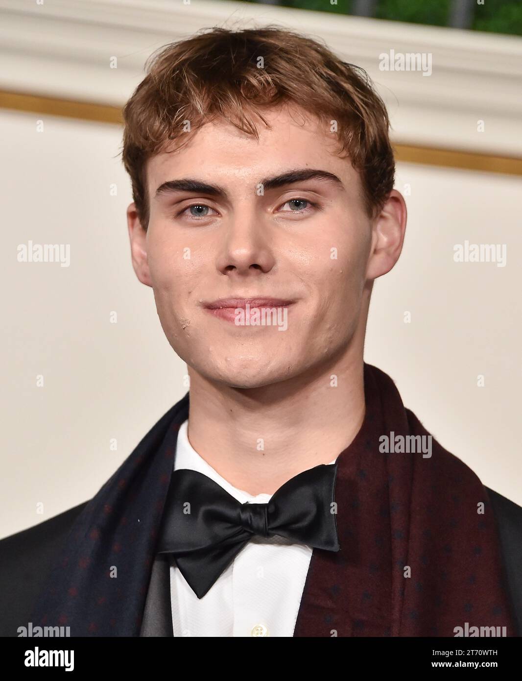 Westwood, USA. 12th Nov, 2023. Rufus Kampa arriving to the Los Angeles ...