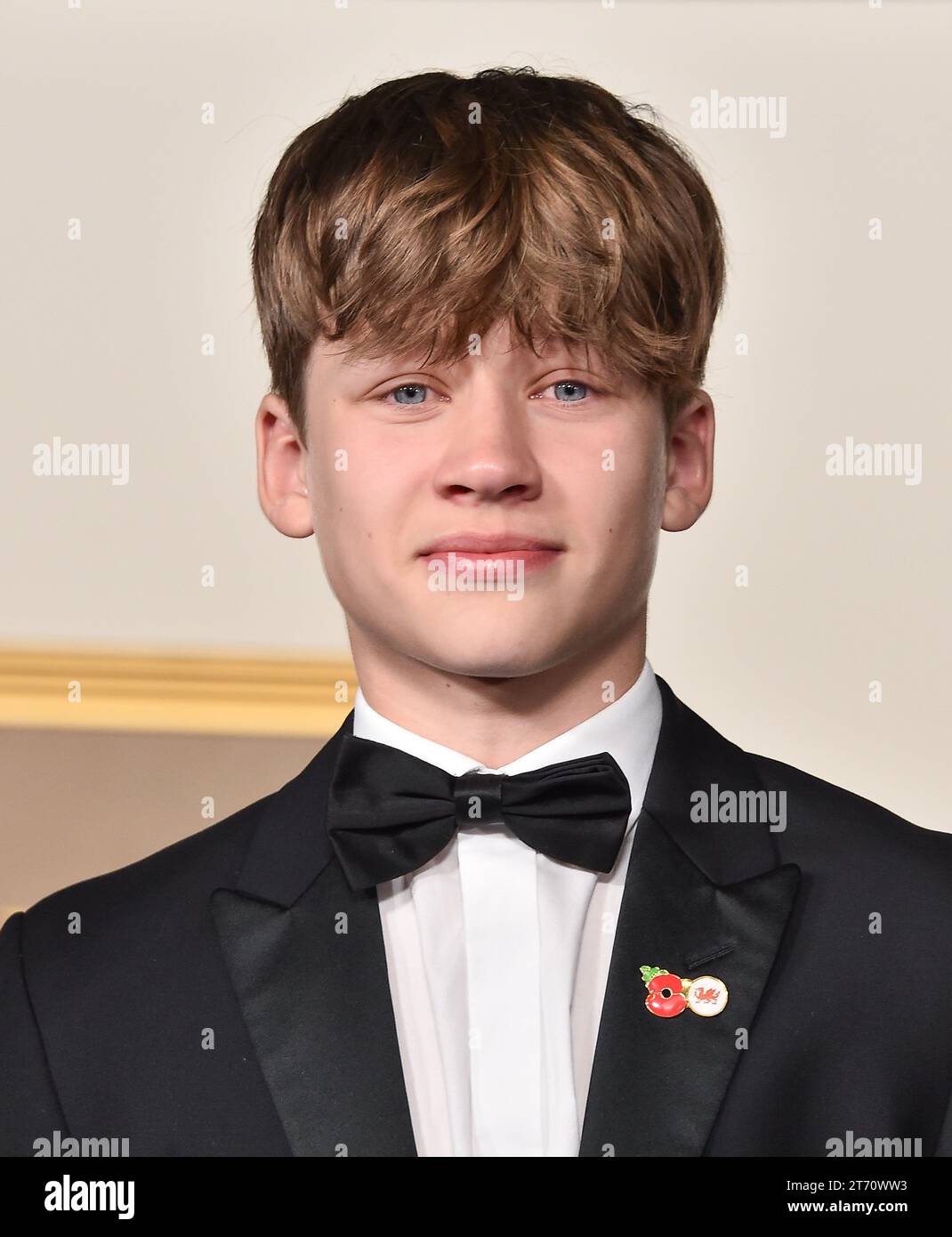 Westwood, USA. 12th Nov, 2023. Fflyn Edwards arriving to the Los ...