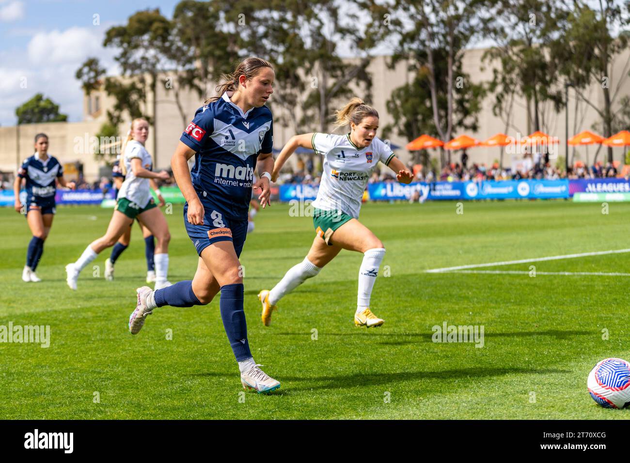 Bundoora, Australia. 12 November, 2023. Melbourne Victory Alana Murphy ...