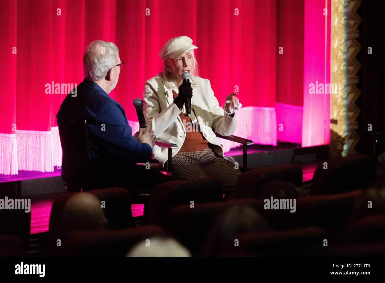 November 12, 2023: BAFTA winning actress Diane Ladd speaks about her ...