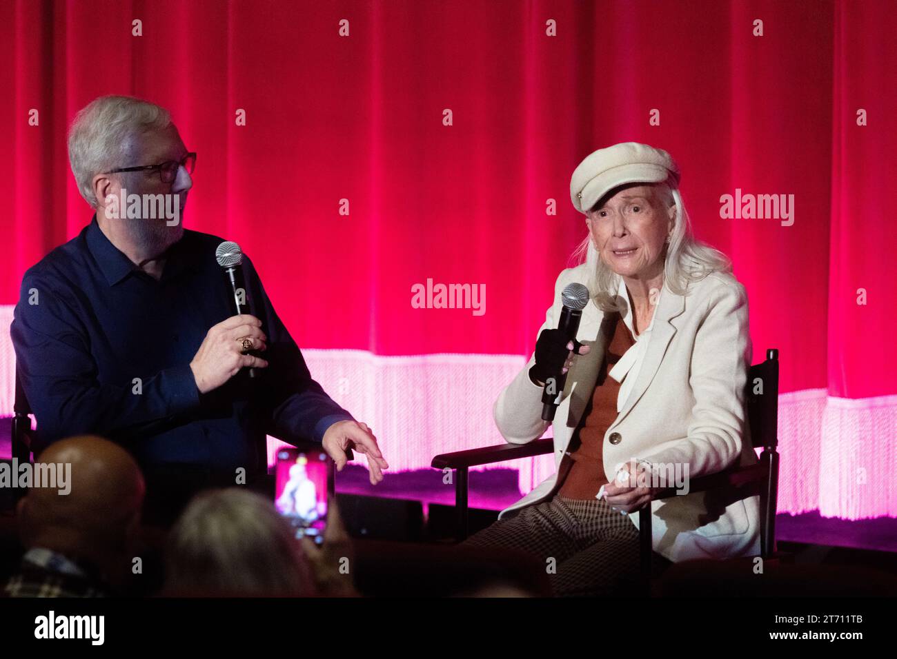 November 12, 2023: BAFTA winning actress Diane Ladd speaks about her ...