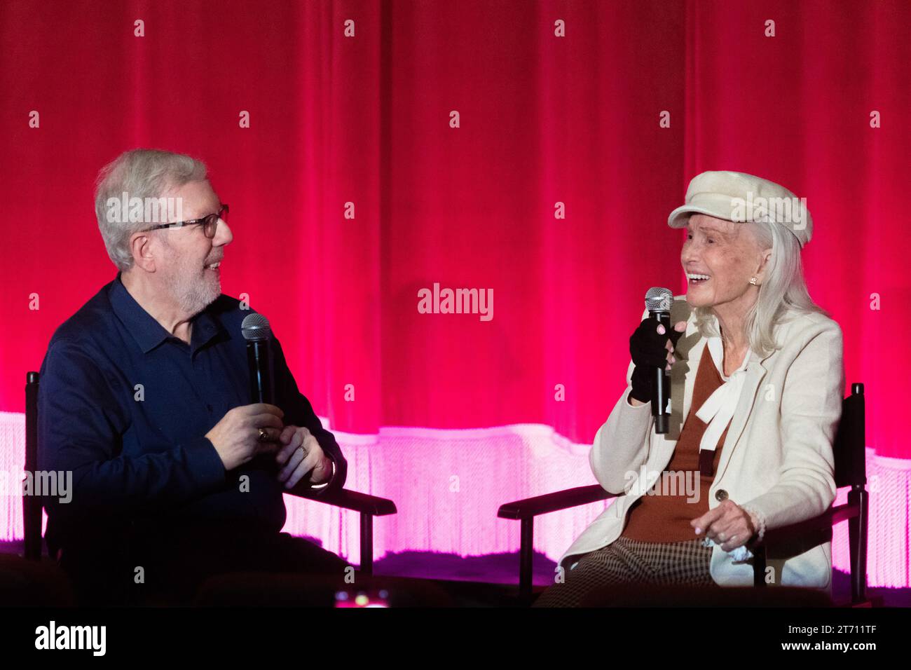 November 12, 2023: BAFTA winning actress Diane Ladd speaks about her ...