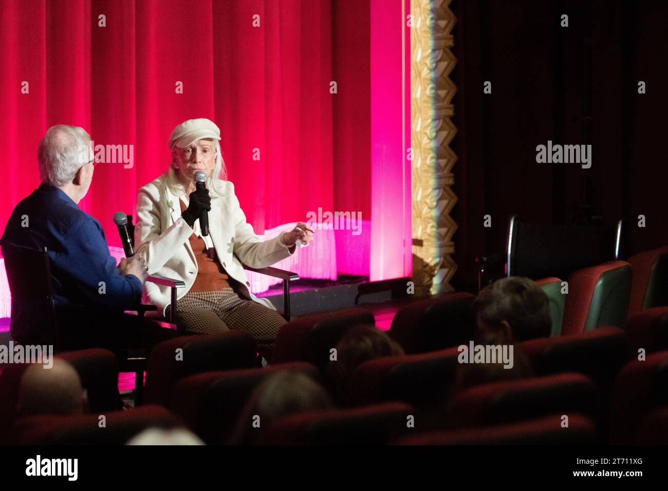 November 12, 2023: BAFTA winning actress Diane Ladd speaks about her ...