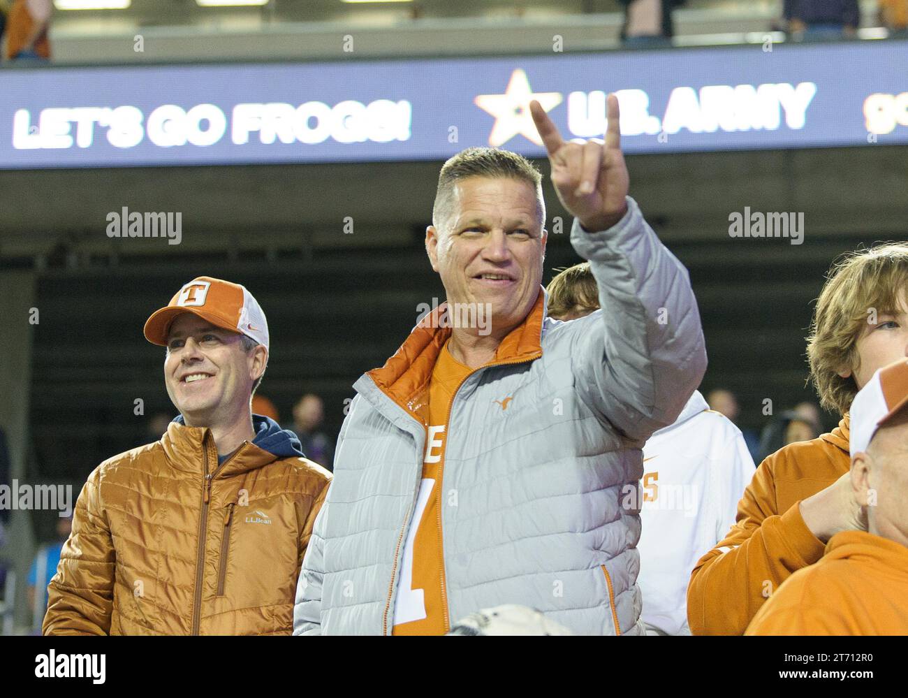 November 11 2023: Texas Longhorns fans after the NCAA Football game ...