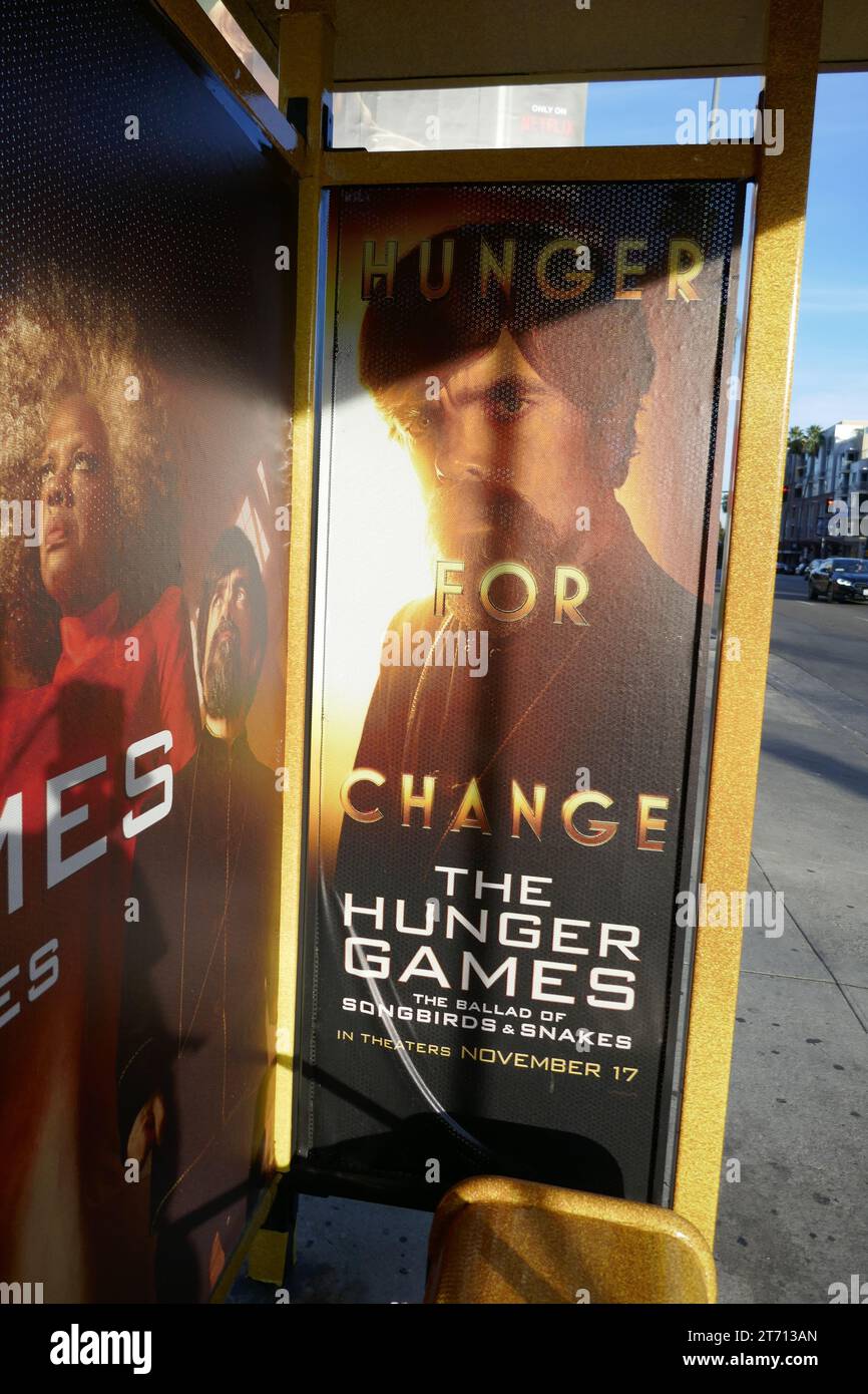 Los Angeles, California, USA 12th November 2023 The Hunger Games The ...