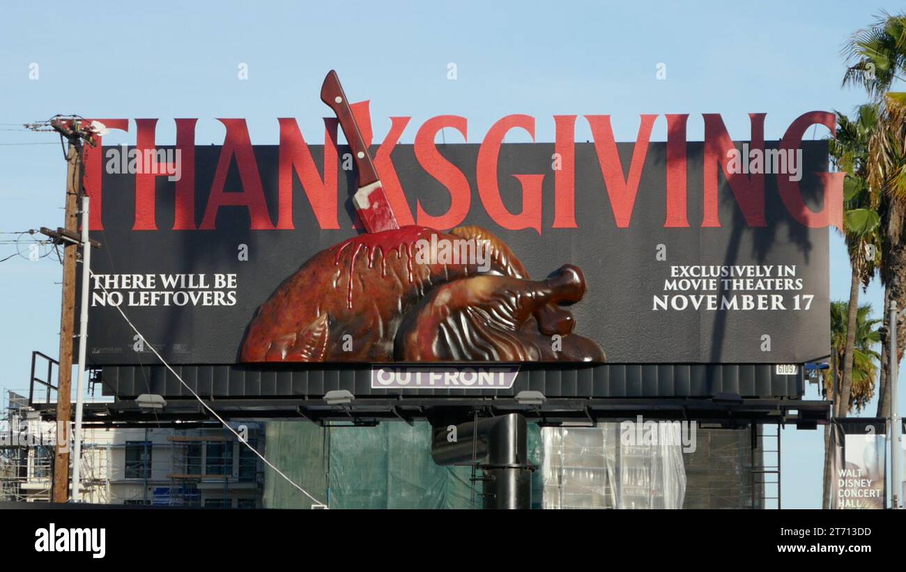 Los Angeles, California, USA 12th November 2023 Eli Roth Thanksgiving ...