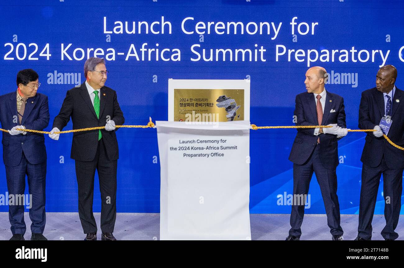 Korea-Africa Summit Preparatory Office launched A ceremony to unveil ...