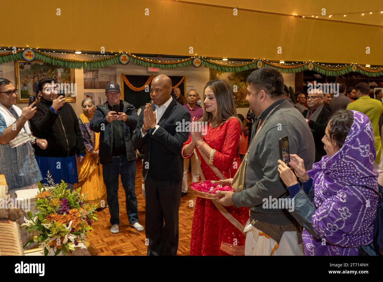 November 12, 2023, New York, New York, United States: (NEW) Mayor Adams ...