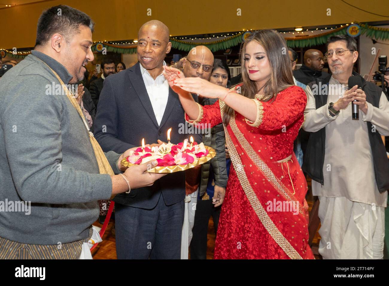 November 12, 2023, New York, New York, United States: (NEW) Mayor Adams ...