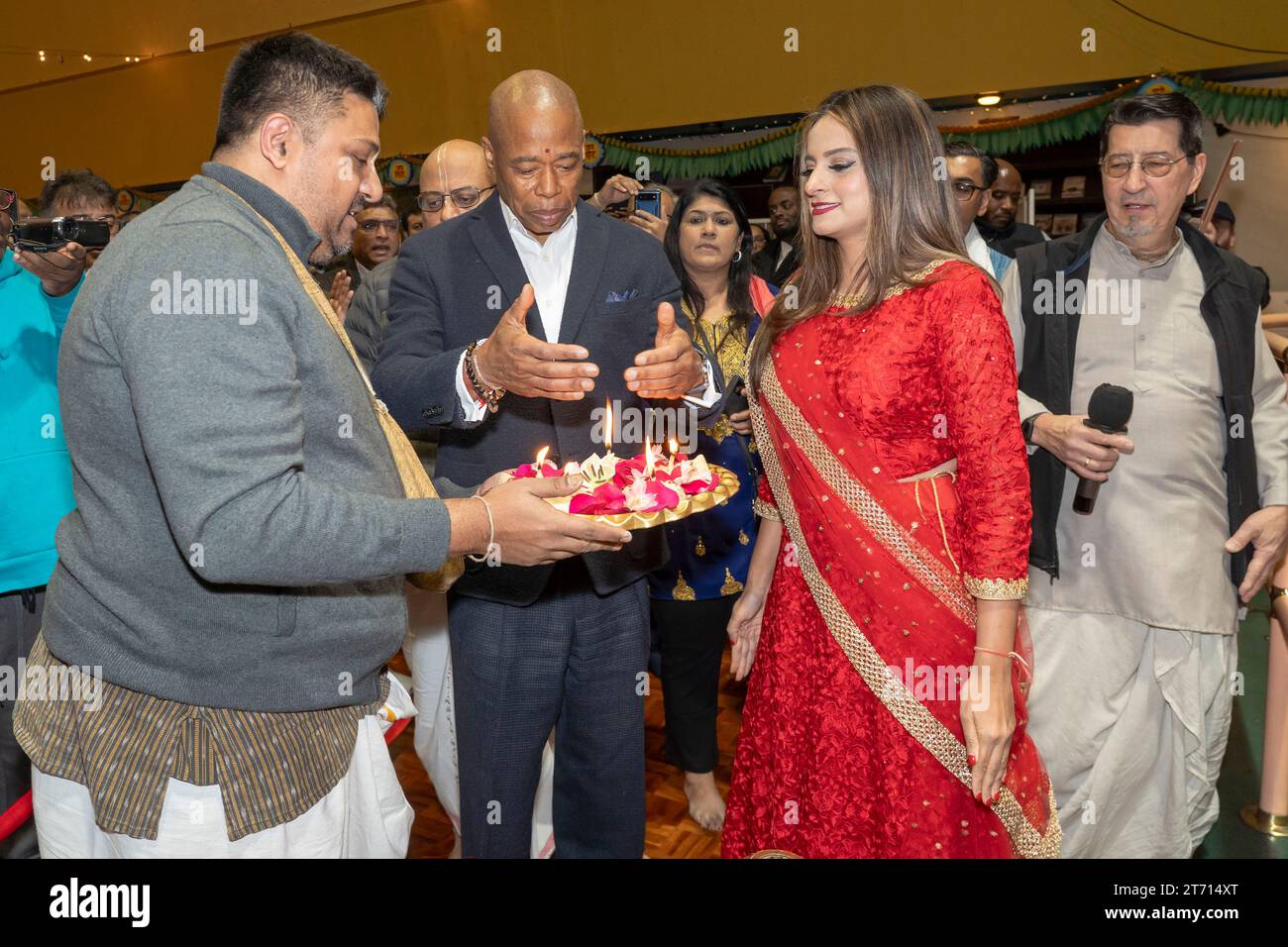 November 12, 2023, New York, New York, United States: (NEW) Mayor Adams ...