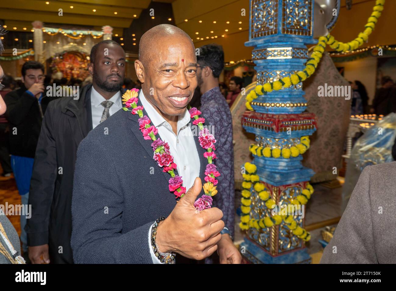 November 12, 2023, New York, New York, United States: (NEW) Mayor Adams ...