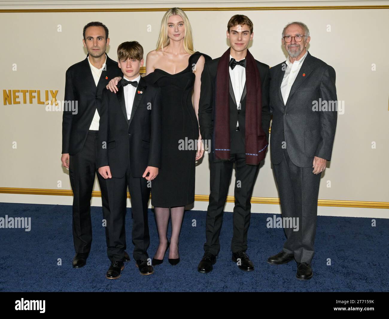 Westwood, California, USA. 12th Nov, 2023. Khalid Abdalla, Fflyn ...