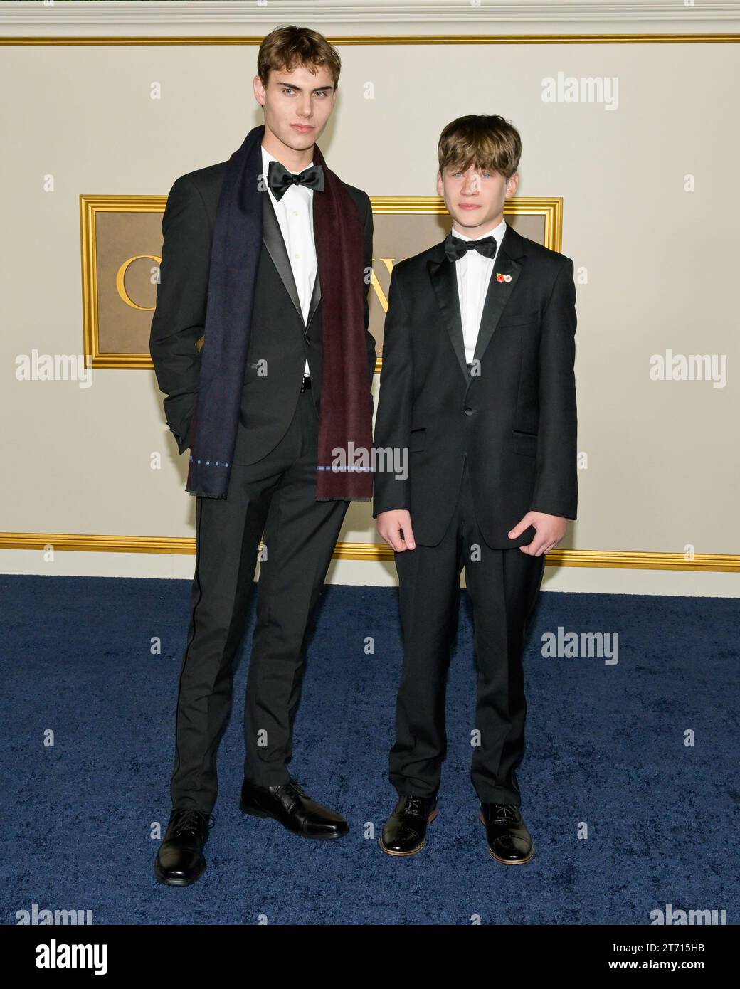 12 November 2023 - Westwood, California - Rufus Kampa and Fflyn Edwards ...