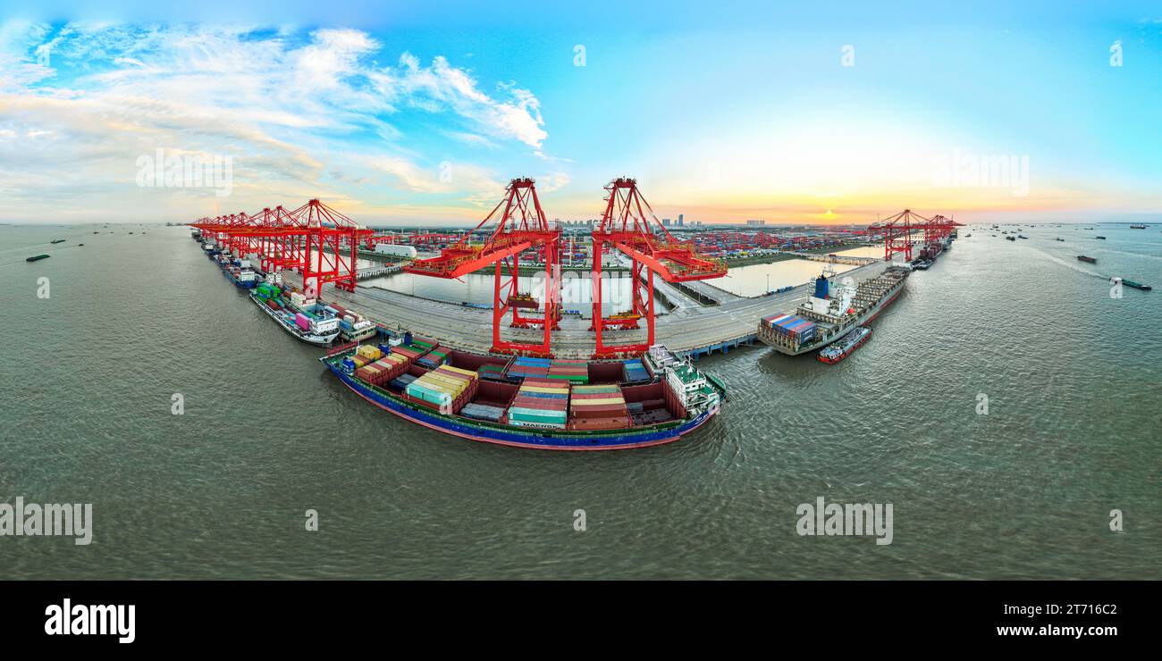 SUZHOU, CHINA - AUGUST 17, 2023 - (FILE) A general view of Taicang ...