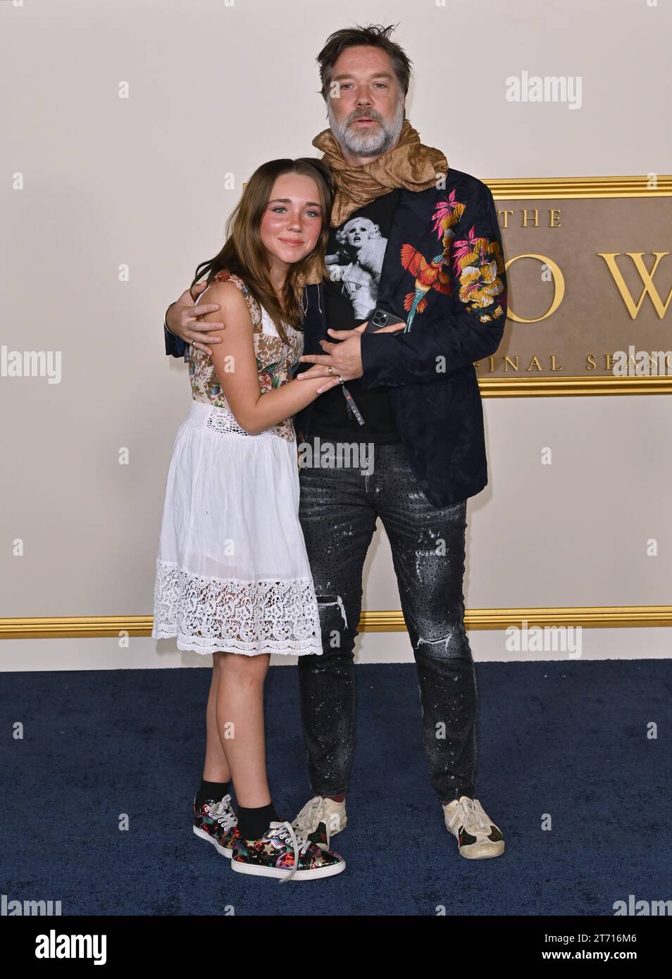 Los Angeles, USA. 12th Nov, 2023. Rufus Wainwright & daughter Viva ...