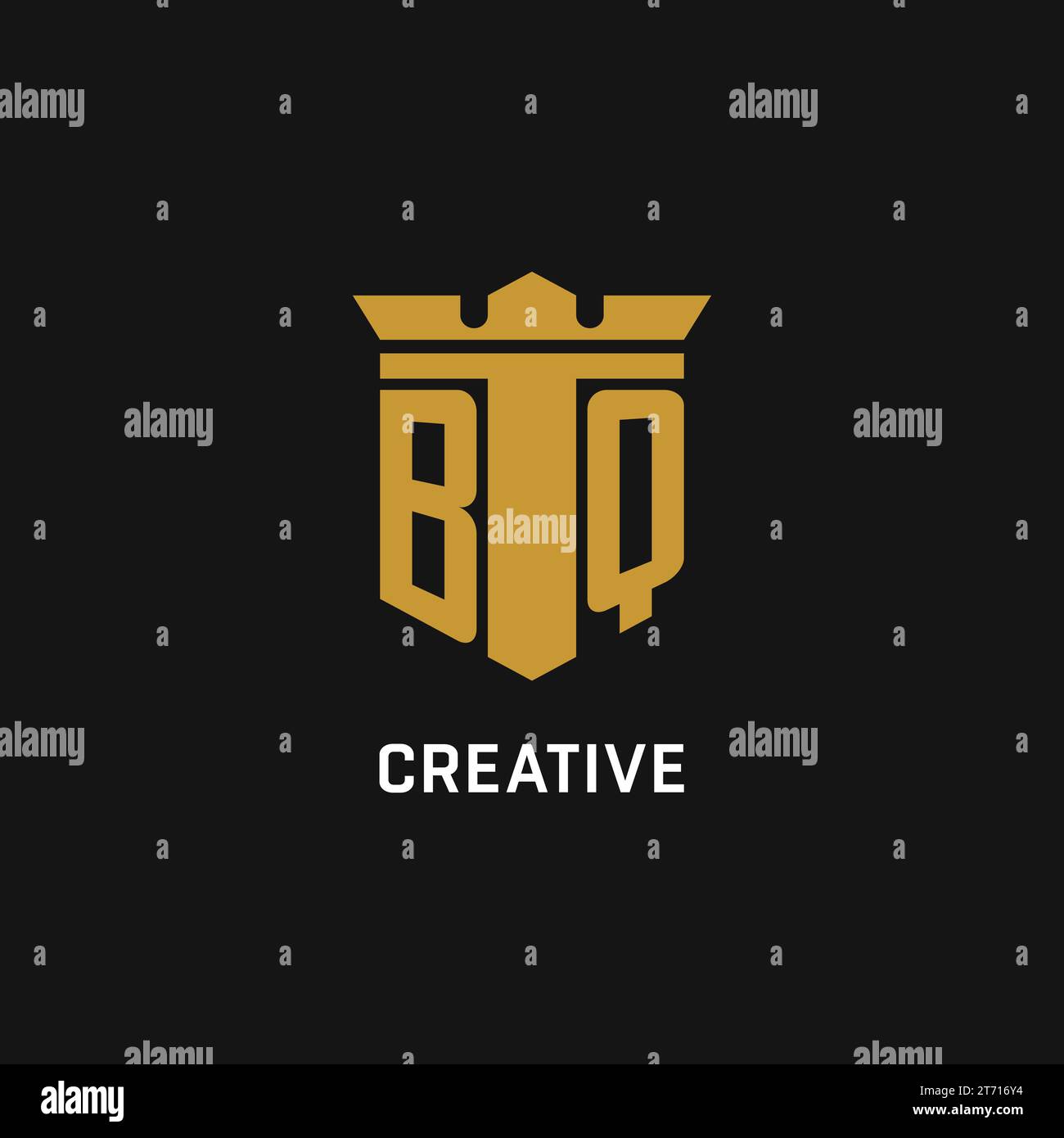 Btq logo design hi-res stock photography and images - Alamy