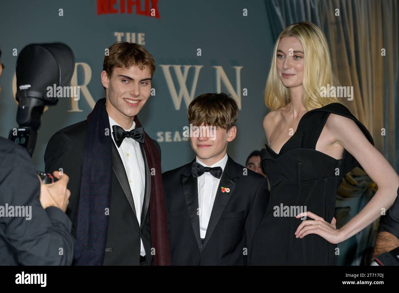 12 November 2023 - Westwood, California - Rufus Kampa and Fflyn Edwards ...