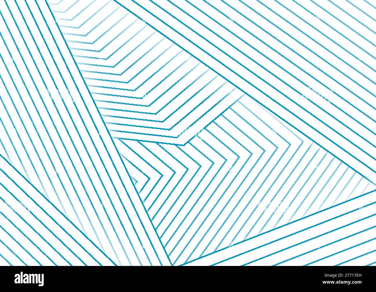 Abstract white minimal background with cyan blue lines. Vector ...