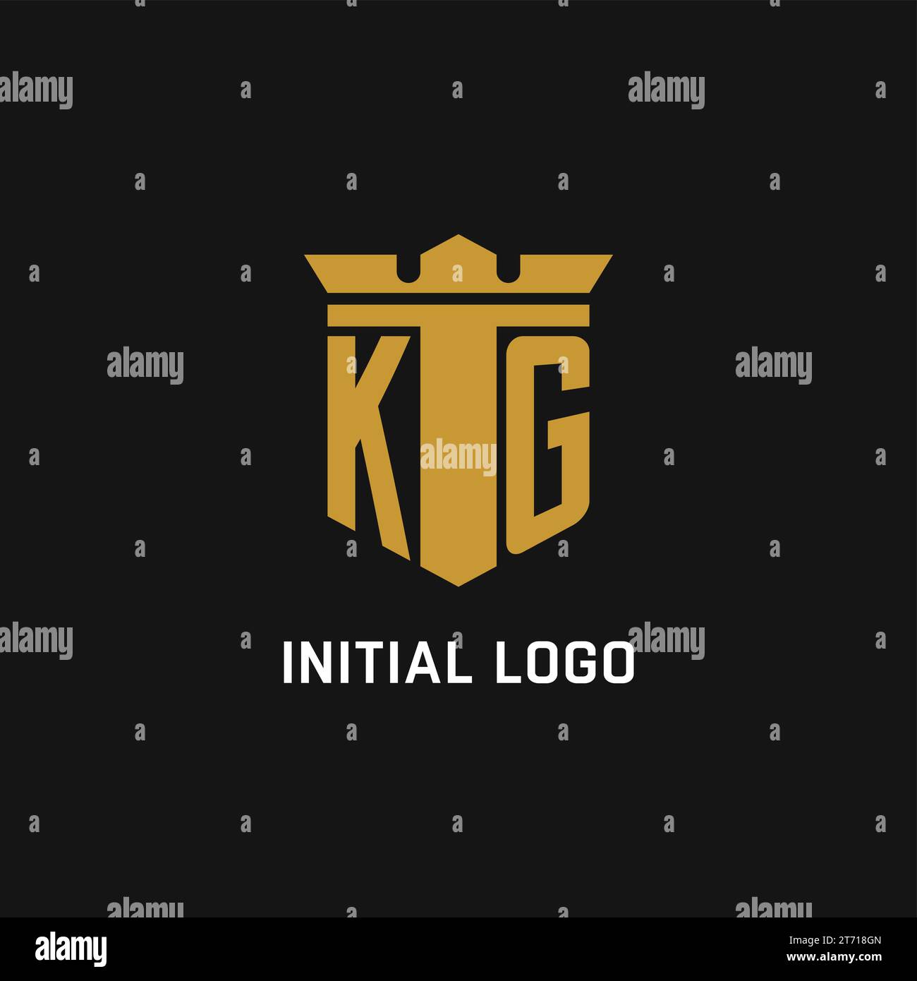 Kg logos Stock Vector Images - Alamy