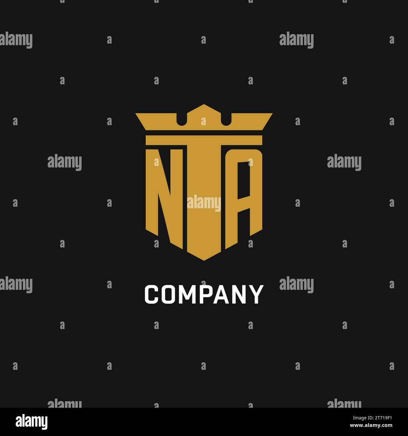 Initial nta Stock Vector Images - Alamy